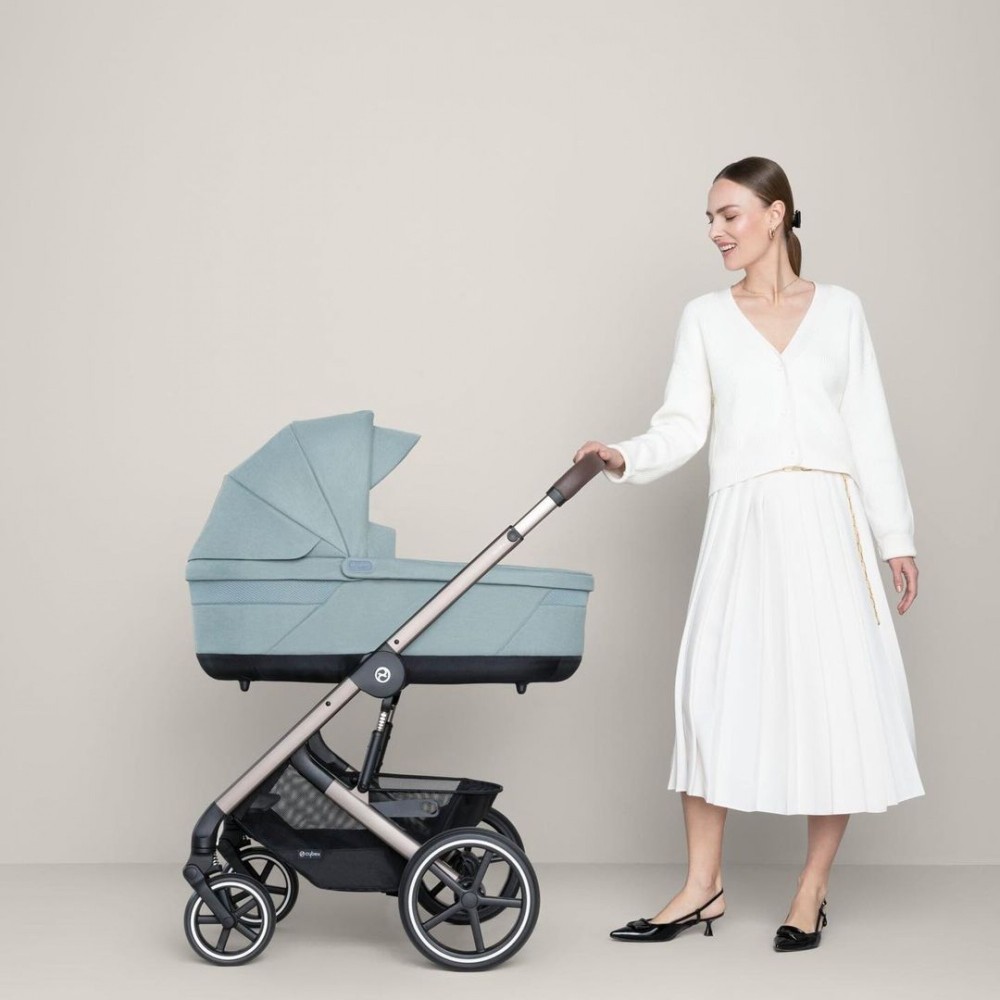 Коляска 2 в 1 Cybex Balios 2023 Sky Blue. Детская коляска от Cybex в ...
